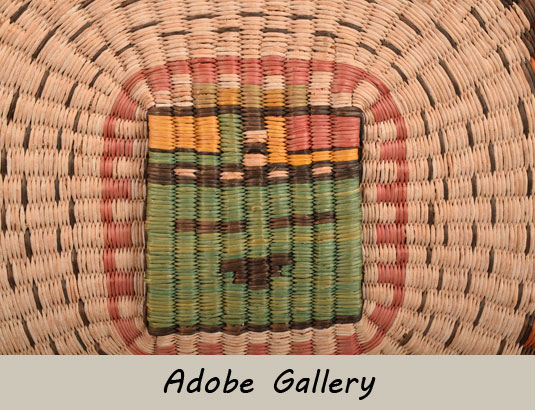 Native American Basket C4485A - Adobe Gallery, Santa Fe